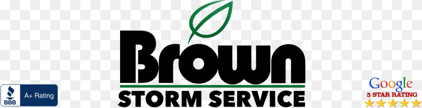 Brown Storm Service Website Logo, Text Transparent PNG - FlyClipart