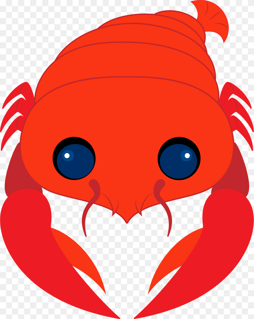 Lobster Face Clipart, Food, Seafood, Animal, Sea Life PNG - FlyClipart