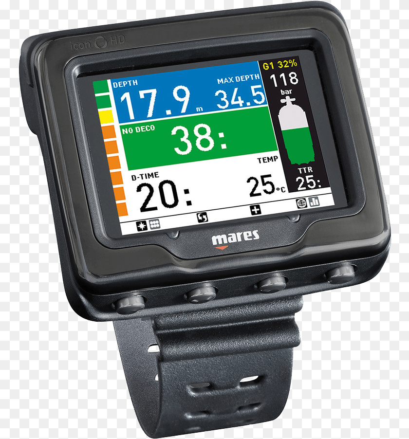 Mares Icon Hd Black Edition Dive Computer Mares Icon, Wristwatch ...