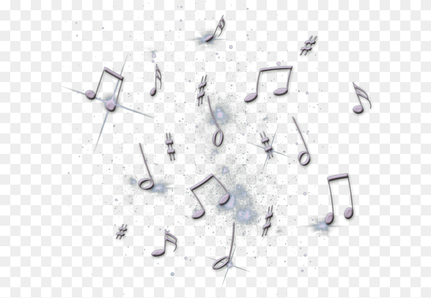 Music Note Notes Musicnotes Purple Falling Transparent Gif De Musica ...