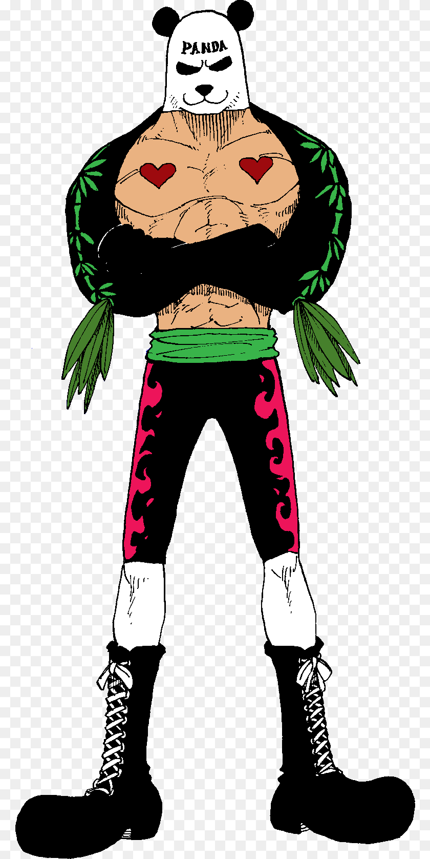 Pandaman One Piece Pandaman, Adult, Publication, Person, Woman Clipart ...