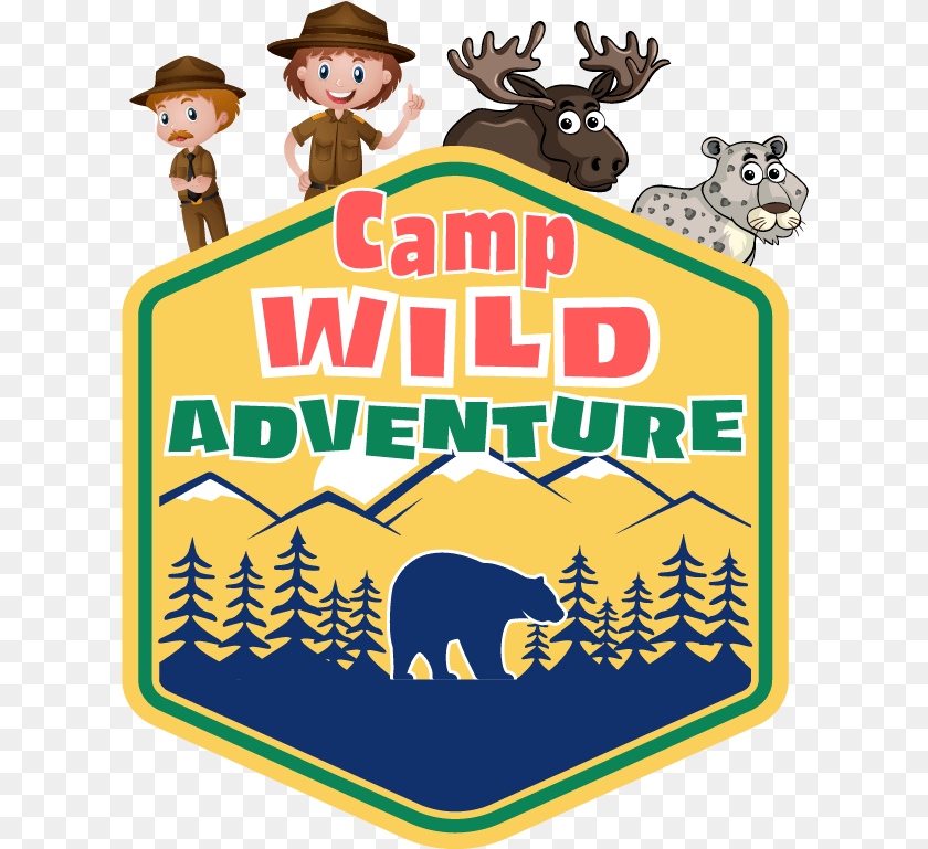 Vbs 2019 Camp Wild Adventure, Animal, Mammal, Wildlife, Bear PNG ...